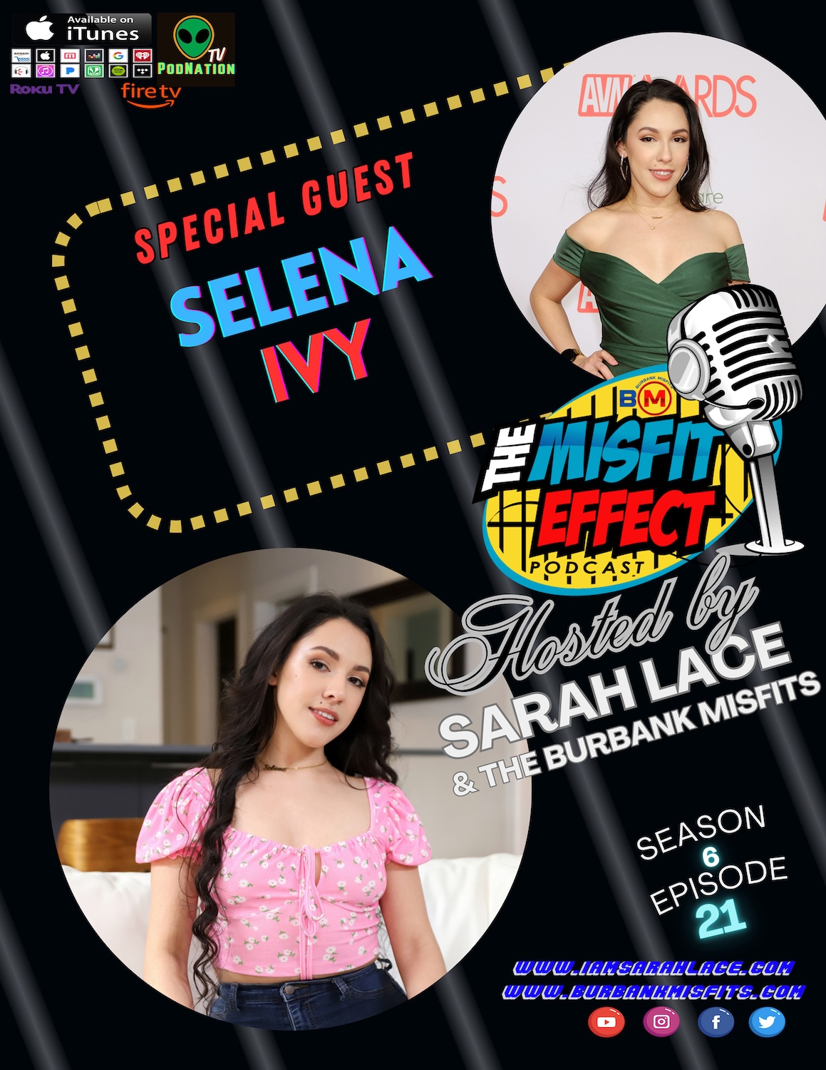 Selena Ivy Guests on The Misfit Effect Podcast - AIPdaily.com